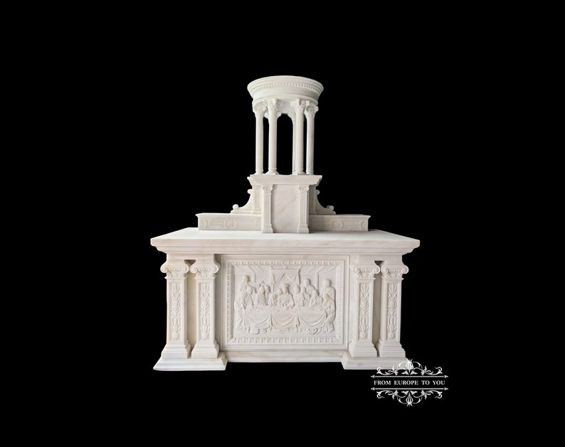 Carved Marble Religious Church Altar - Etsy