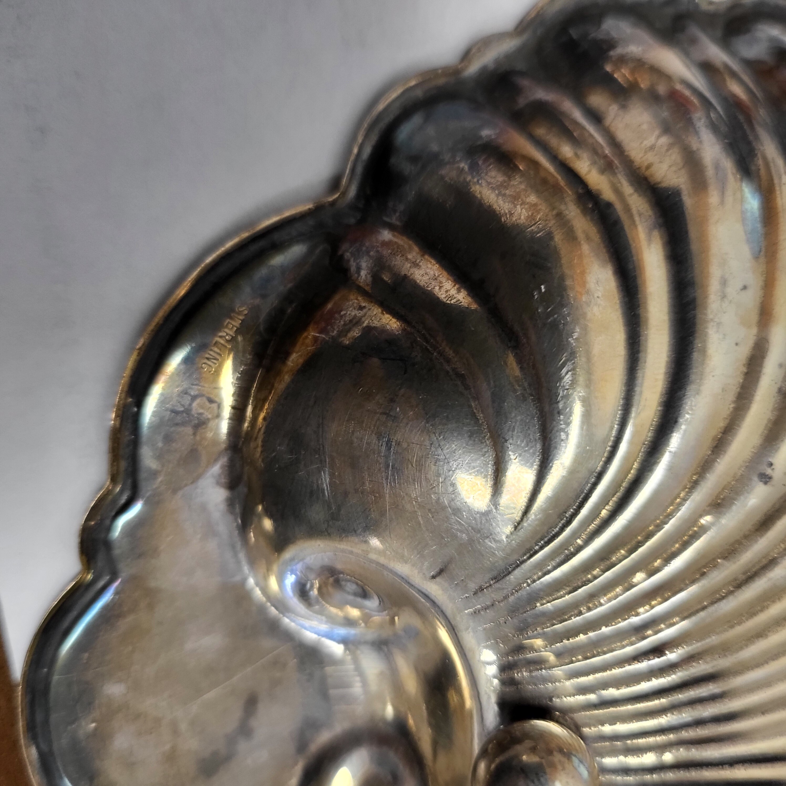 Sterling Silver Clam Shell Nut Caviar Salt Dish Bowl 5”x5” SET OF 3. - Etsy