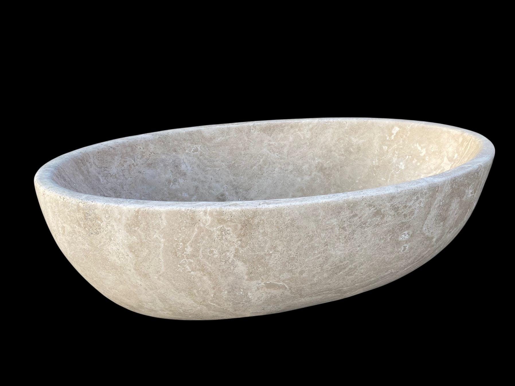 Carved Travertine Designer Stone Bathtub - TF1070 - Etsy