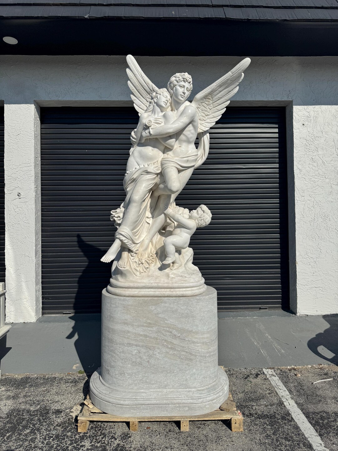 The abduction of psyche carved marble statue - JX515 - Etsy