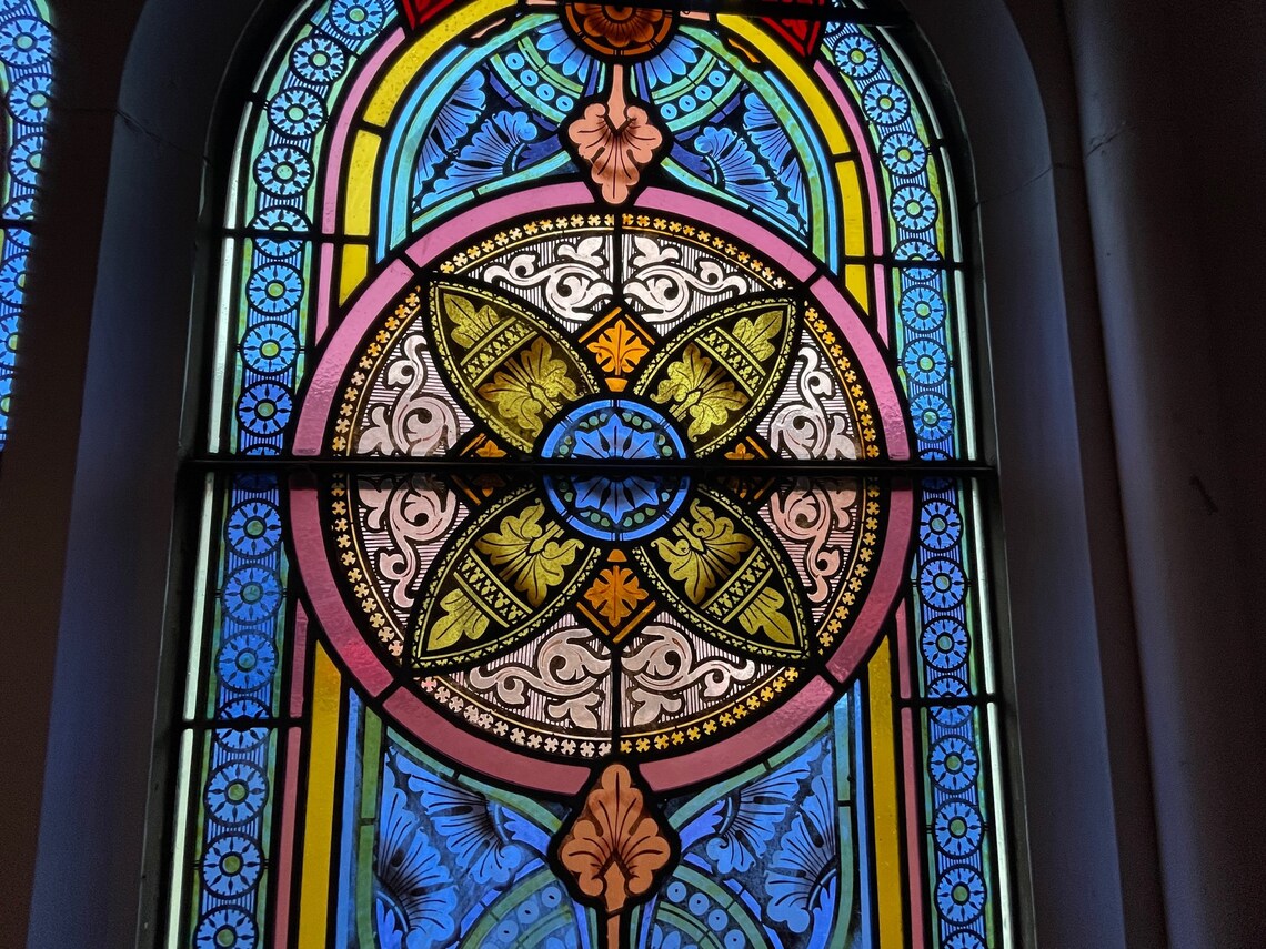 Beautiful Victorian Gothic Antique Stained Glass Windows - Etsy