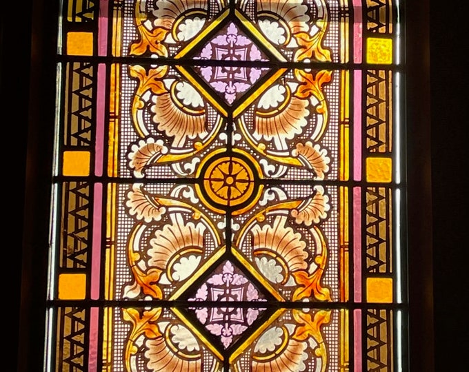 Beautiful Victorian Gothic Antique Stained Glass Windows - Etsy
