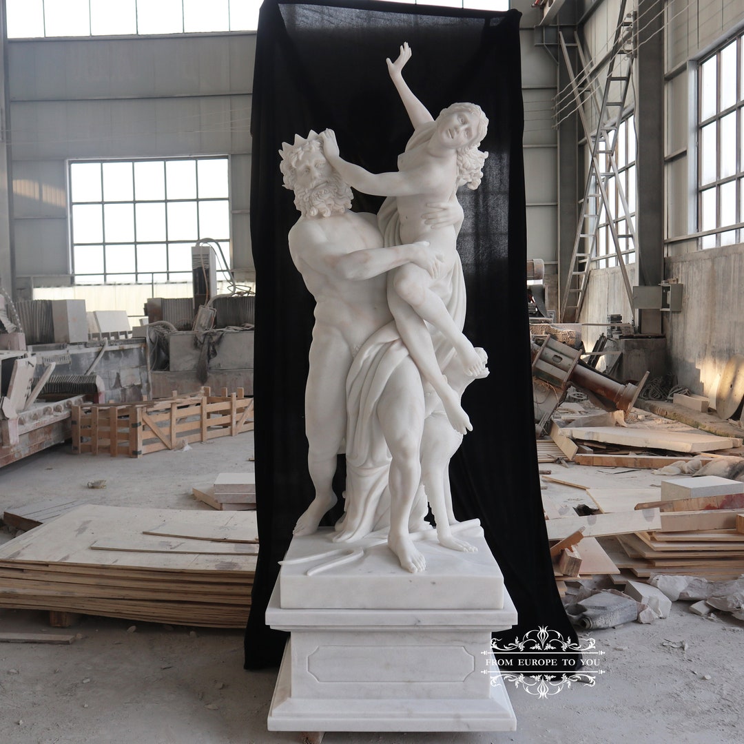 The Abduction of Proserpina - Persephone Marble Statue - TF1028 - Etsy