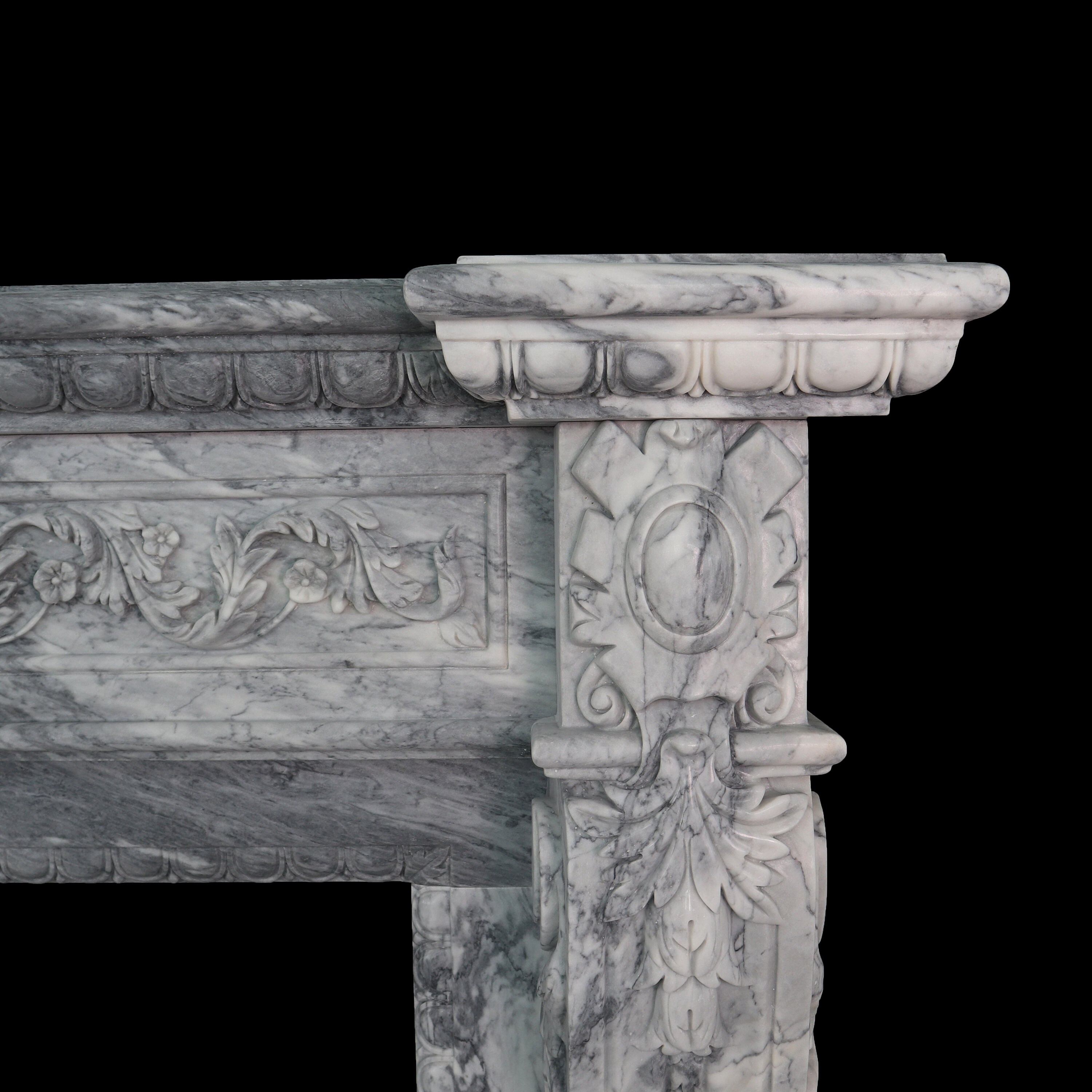 European Design Marble Estate Fireplace Mantel - T1-79-1 - Etsy