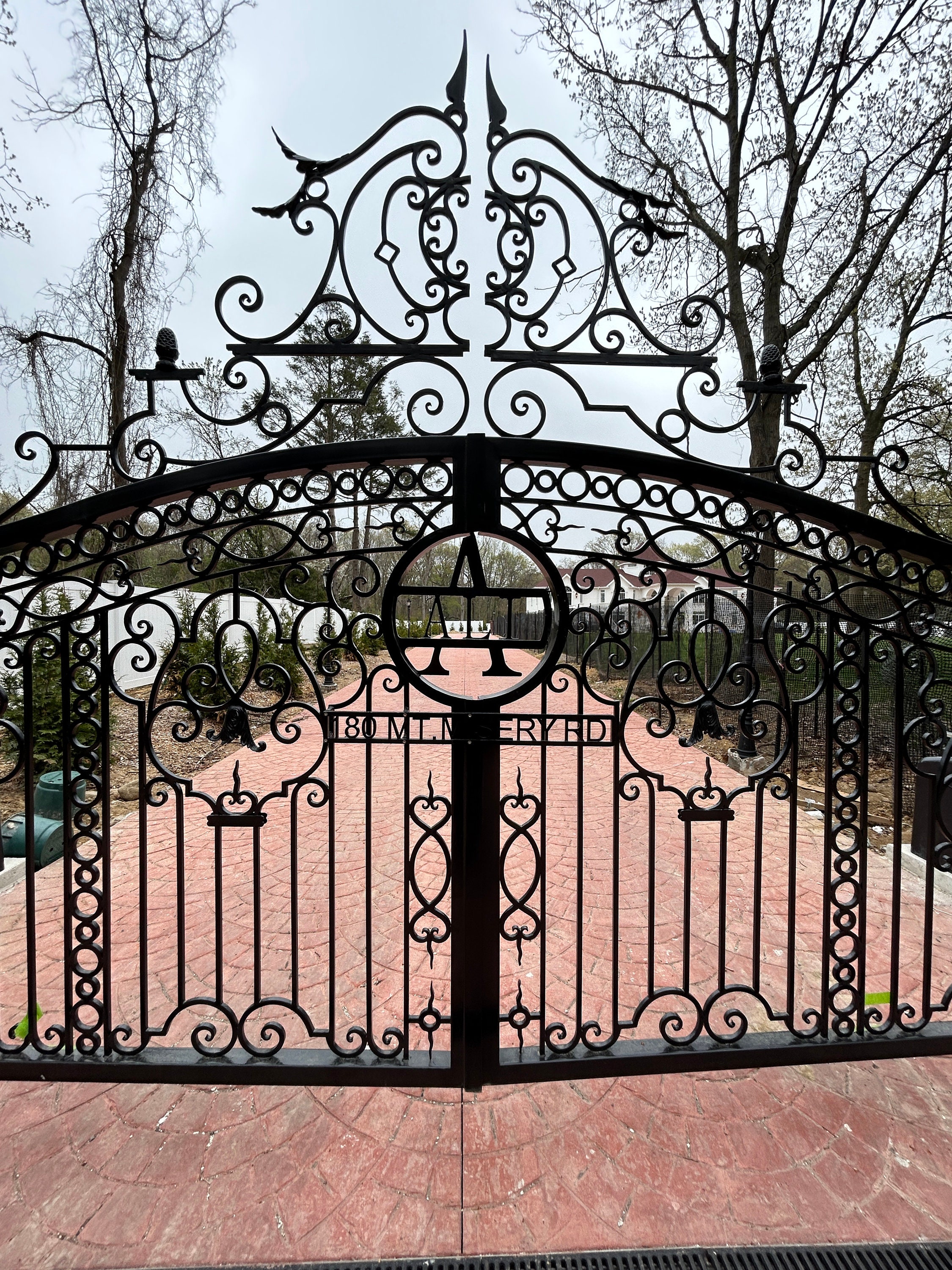 Wrought Iron Victorian Gates