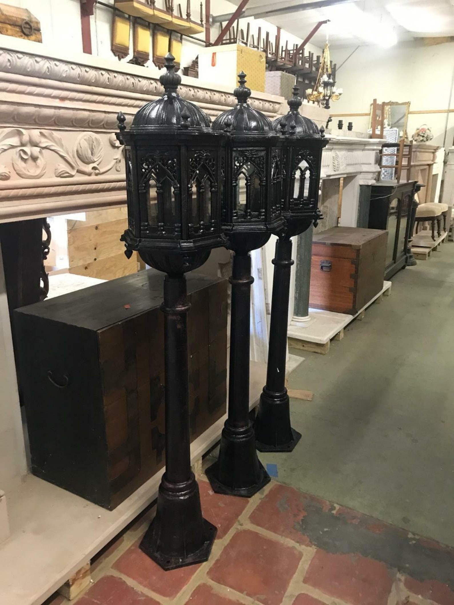 Cast Iron Gothic Style Street Lights - JXM002 - Etsy