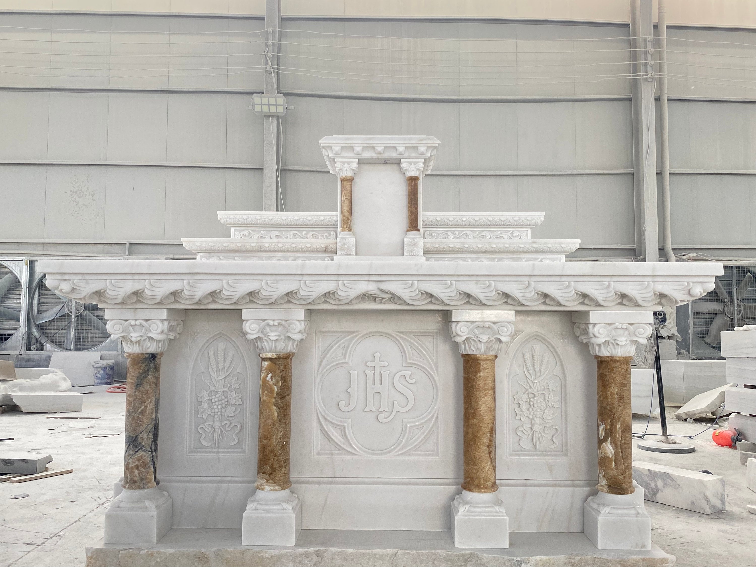 Carved Marble Gothic Religious Church Altar -TF442 - Etsy