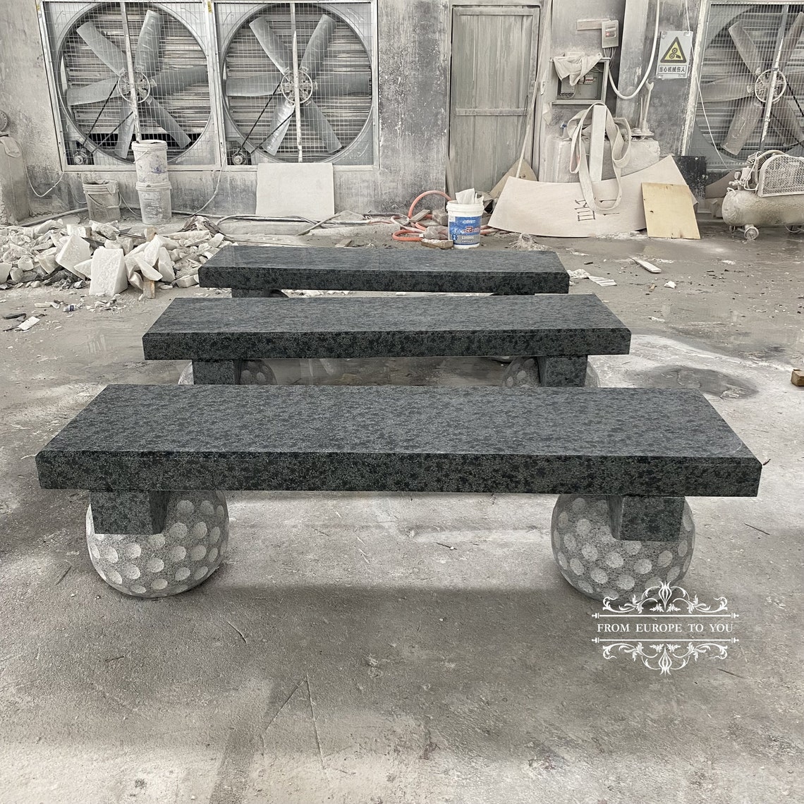 Granite Outdoor Golfers Golf Bench - TF478G - Etsy