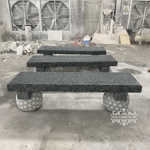Granite Outdoor Golfers Golf Bench - TF478G - Etsy