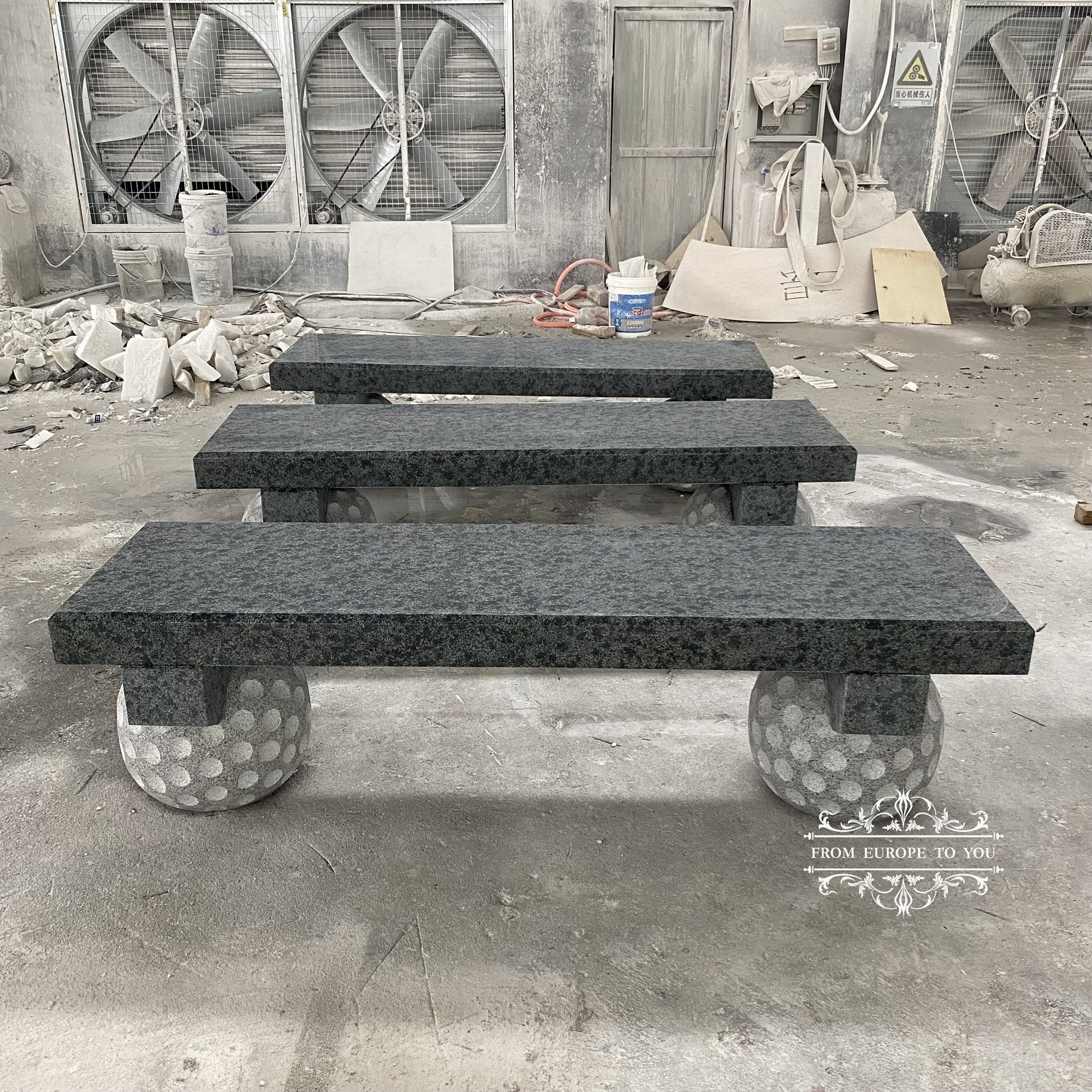 Granite Outdoor Golfers Golf Bench - TF478G - Etsy