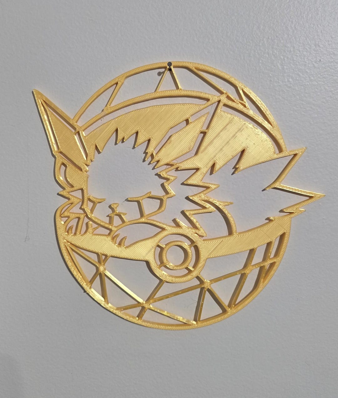 3D Printed Jolteon Pokéball Wall Art | Pokémon-inspired Home & Gaming ...