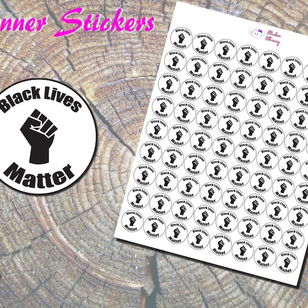 Blm Sticker - Etsy