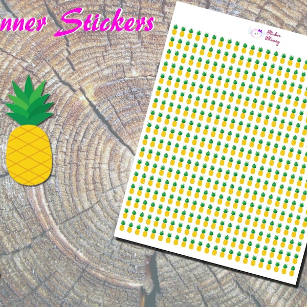 Pineapple Sticker - Etsy