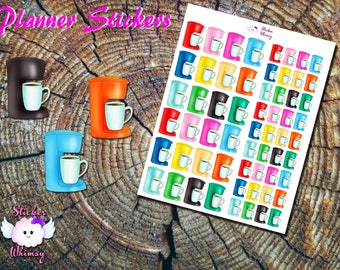 Red Apple Planner Stickers Printed Stickers Fruit Stickers - Etsy