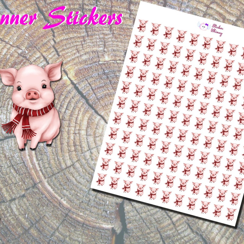 Pig Stickers - Etsy