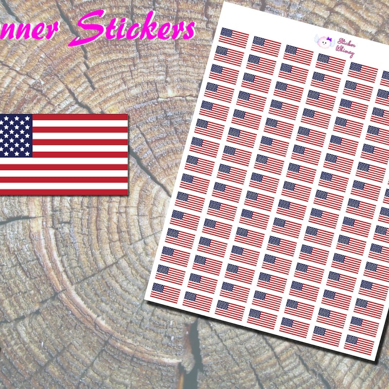 American Flag Stickers - Etsy