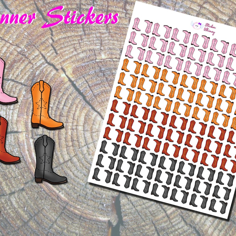 Western Stickers - Etsy
