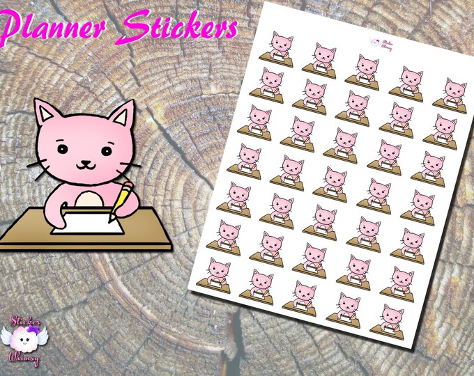 Red Apple Planner Stickers Printed Stickers Fruit Stickers - Etsy