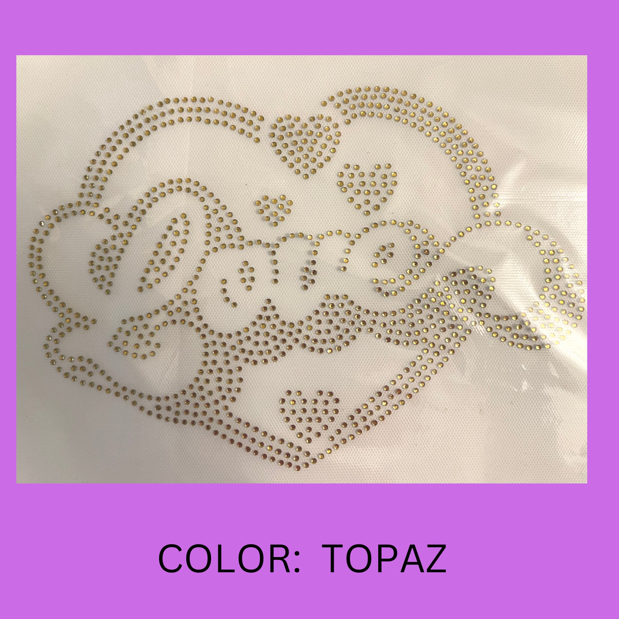 Various LOVE Rhinestone T-shirt, Transfer and Templates - Etsy