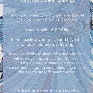 COLORING PAGE "siamese Fighting Fish" , Betta Fish, Downloadable ...