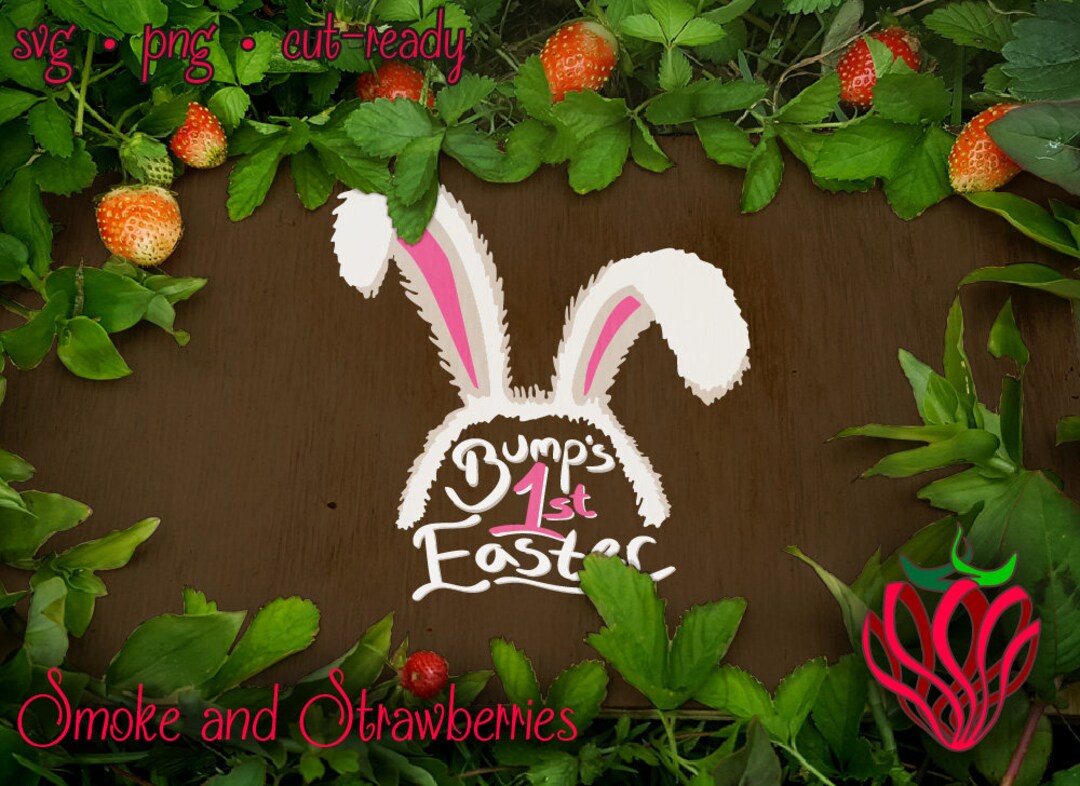 Bunny Ears Bumps First Easter SVG Layered Pregnancy Announcement Shirt ...