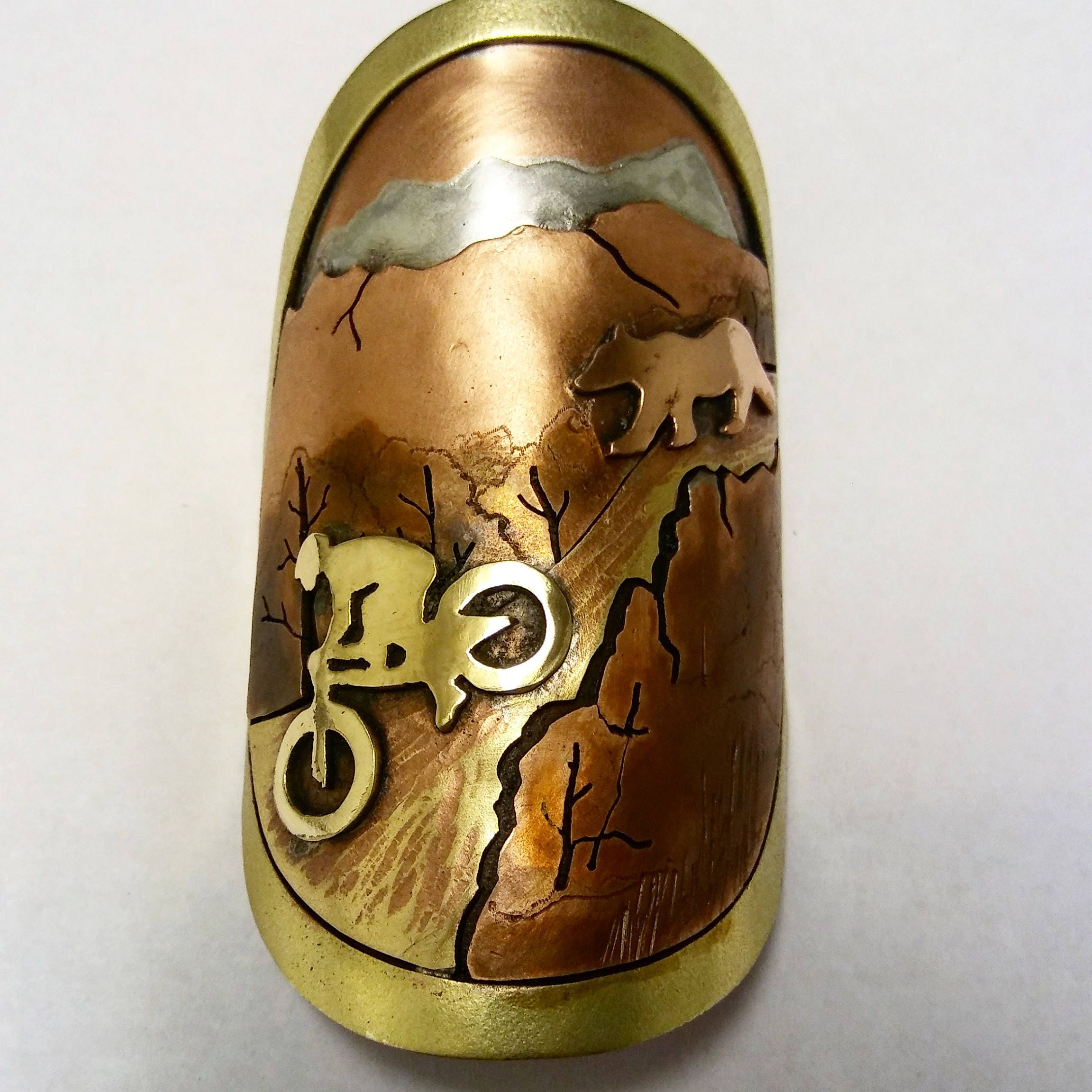 Custom Bicycle Head Badge - Etsy