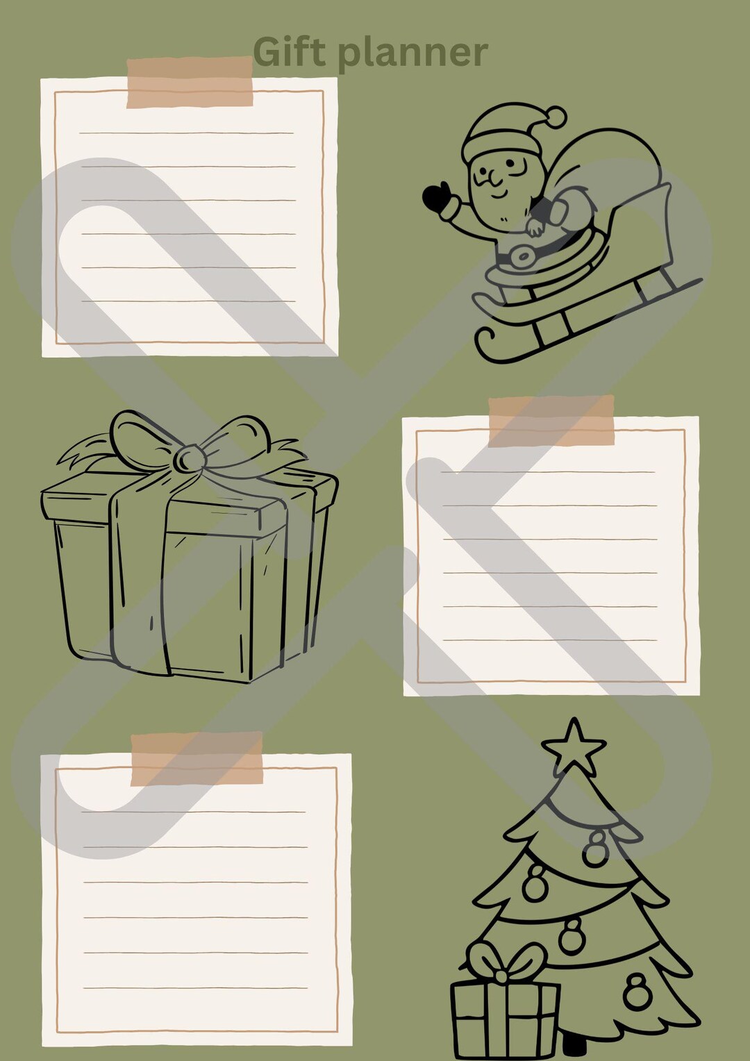 3-in-1 Planner Bundle Printable | Weekly Planner + Eisenhower Matrix ...