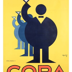 CORA Vermouth Vintage Poster - A3 Downloadable Art Print - Retro Food ...