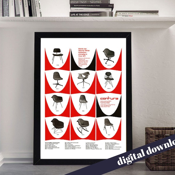 Eames Poster - Etsy