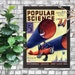 Set of 4 Popular Science Retro Tech Magazine Cover Downloadable Prints ...