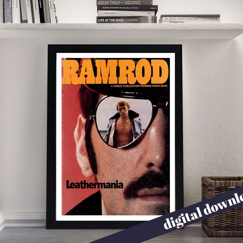 Gay Magazine Cover Print - Etsy UK