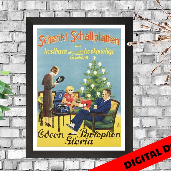 German Record Player - Etsy