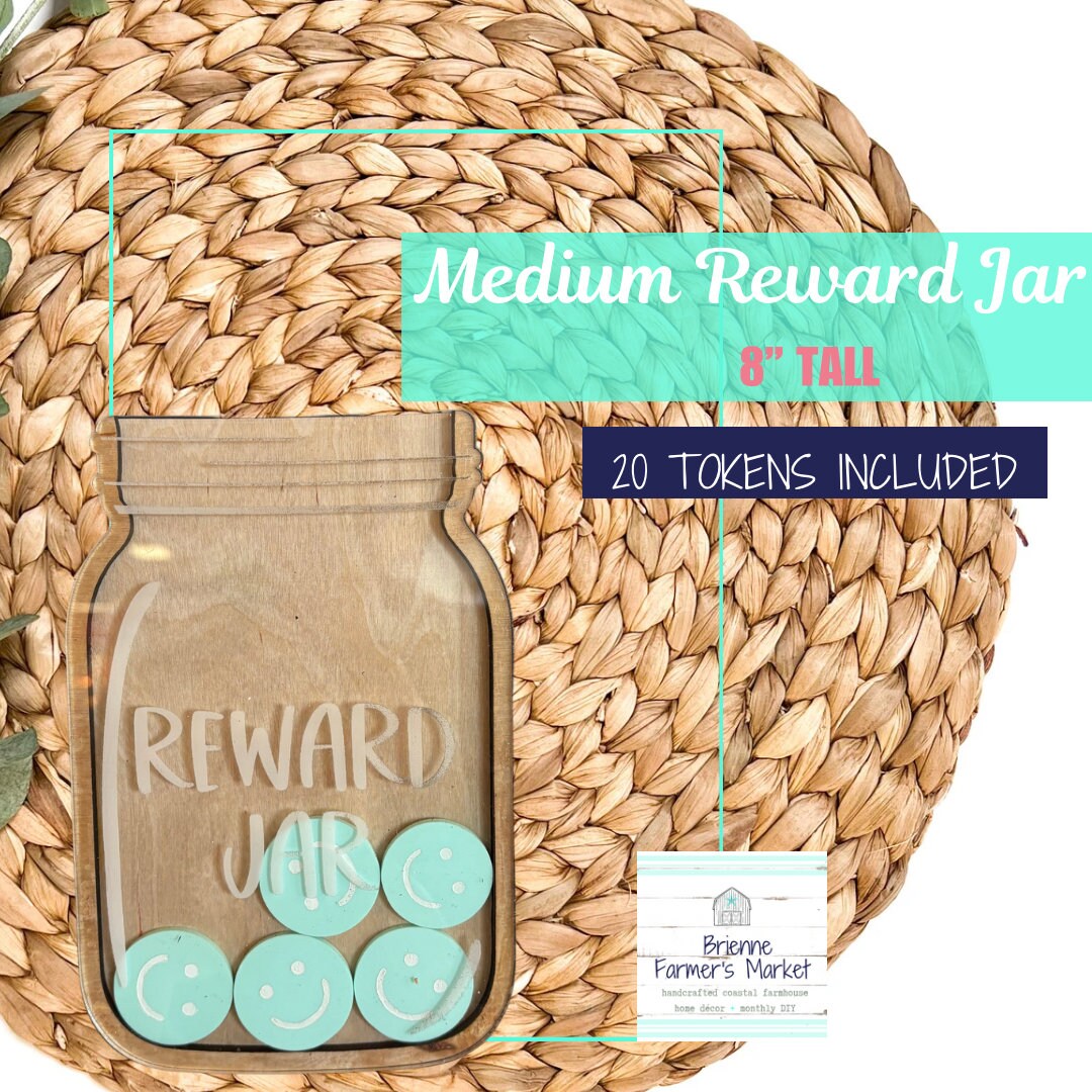 Medium Size Reward Jar, Fun Classroom Reward Systems, Reward Jar With ...