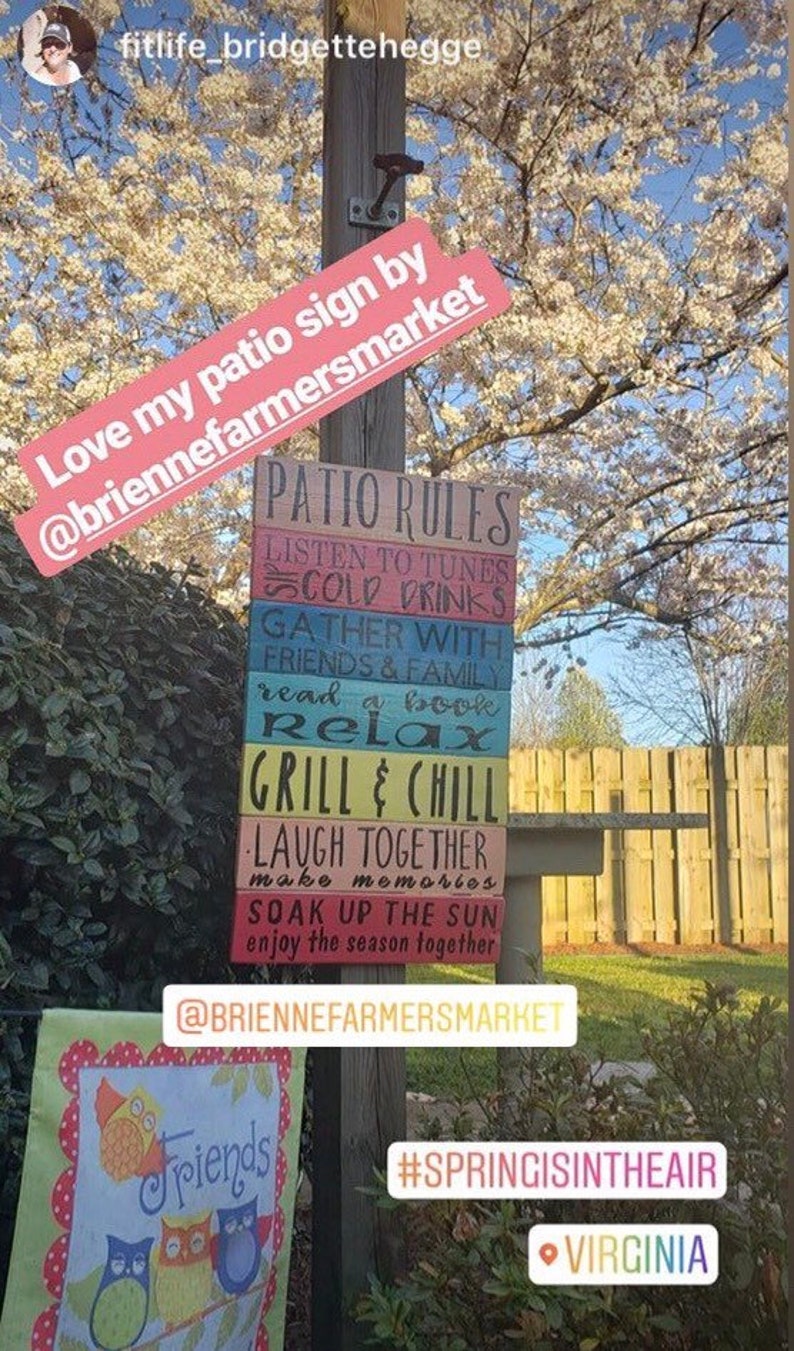 Lake rules porch rules sign deck rules cottage rules sign | Etsy