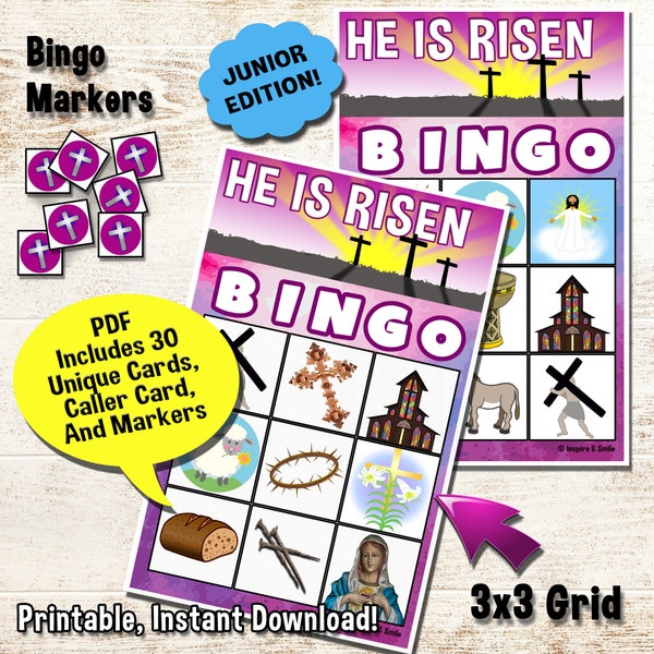 Catholic Bingo - Etsy