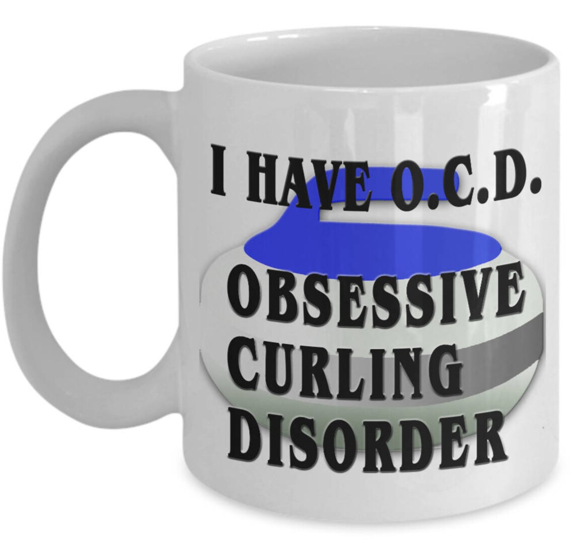 Curling Coffee Mug Funny Coffee Mug Curling Mug Unique Coffee Mug ...