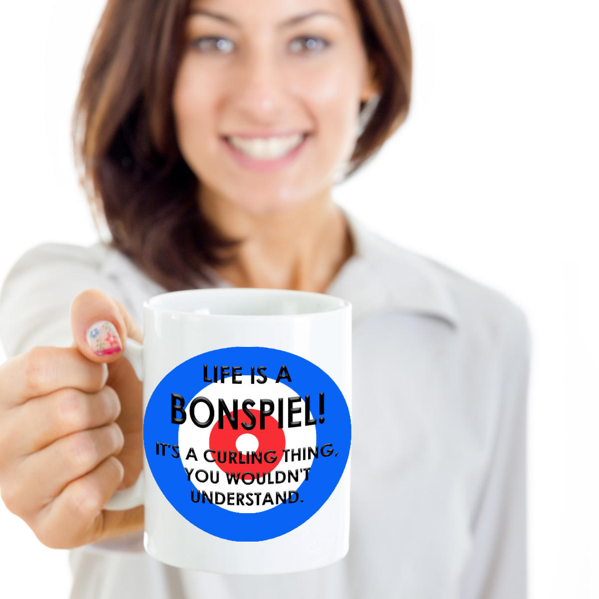 Curling Coffee Mug Funny Coffee Mug Curling Mug Unique Coffee Mug ...