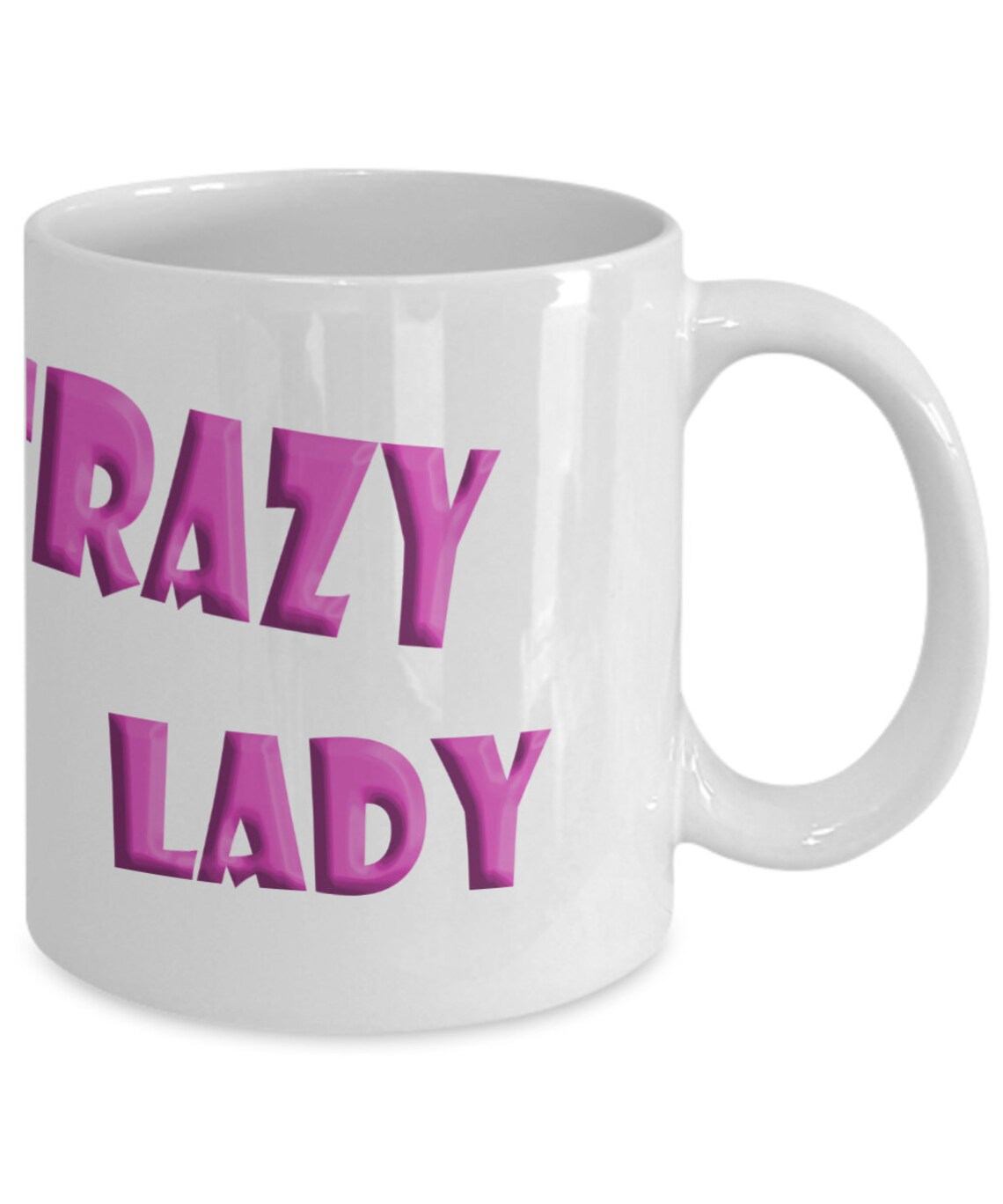 Funny Coffee Mug Crazy Pig Lady Pig Lover Mug Pet Mug Pig Coffee Mug ...