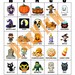 Halloween Bingo Game Printable Instant Download - Etsy