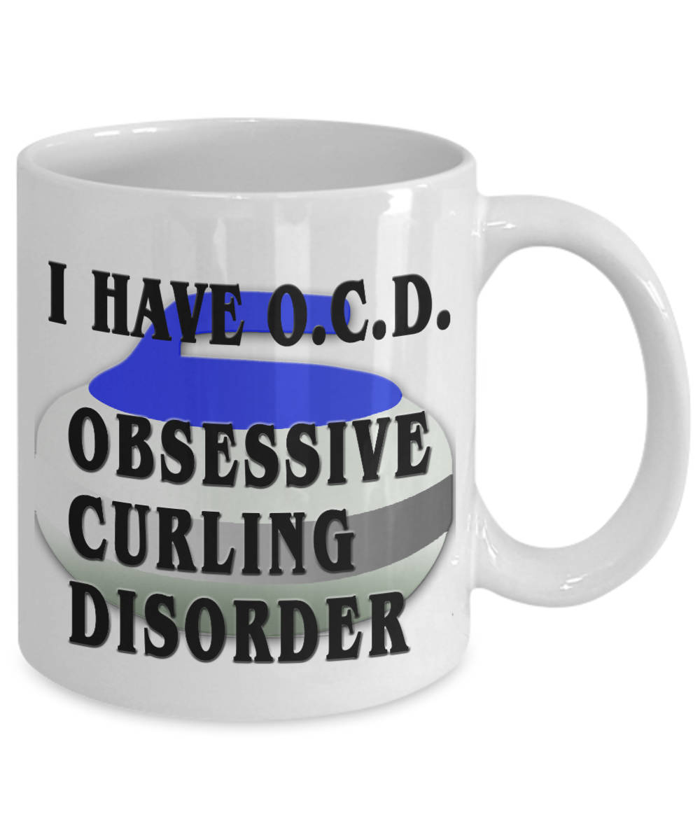Curling Coffee Mug Funny Coffee Mug Curling Mug Unique Coffee Mug ...
