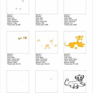 The Lion King Simba Cub Various Lying Down Sitting Alert and Relaxed ...