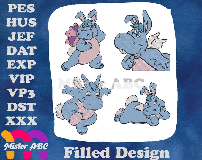 The Wuzzles Style Hybrid Animals - Hoppopotamus Hippo Rabbit and ...