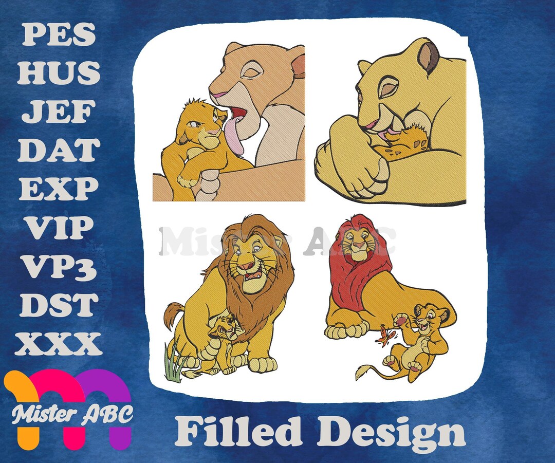 The Lion King - Sarabi (or Nala) With Young Simba Cub - Mufasa (or ...