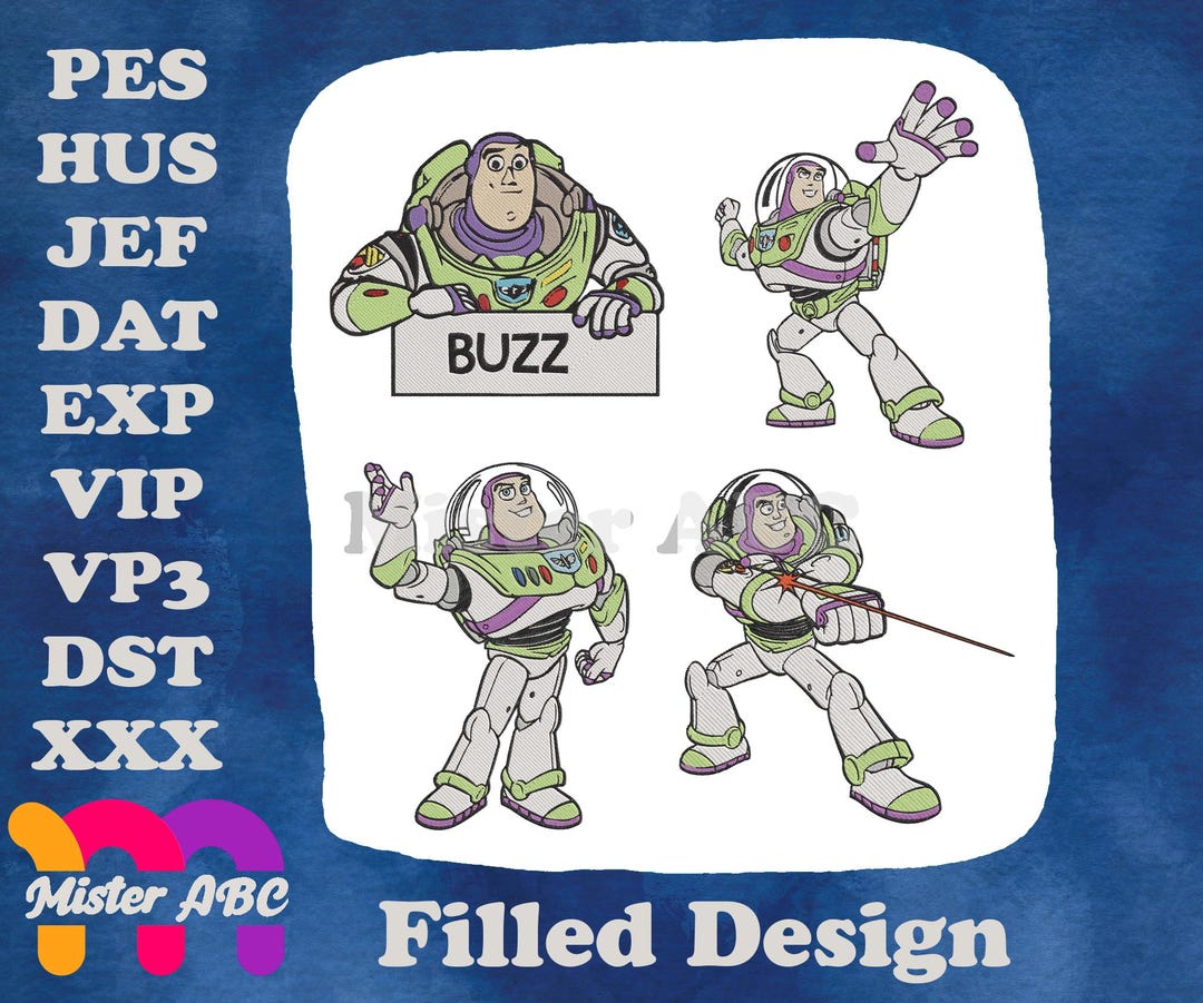 Toy Story - Buzz Lightyear Space Ranger Hero - Posing With Laser and ...