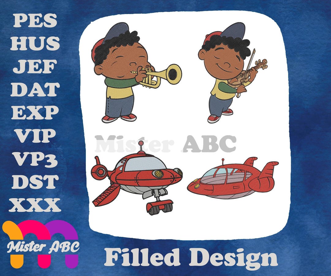 Disney Little Einsteins Quincy With Trumpet Rocket Spaceship Vehicle ...