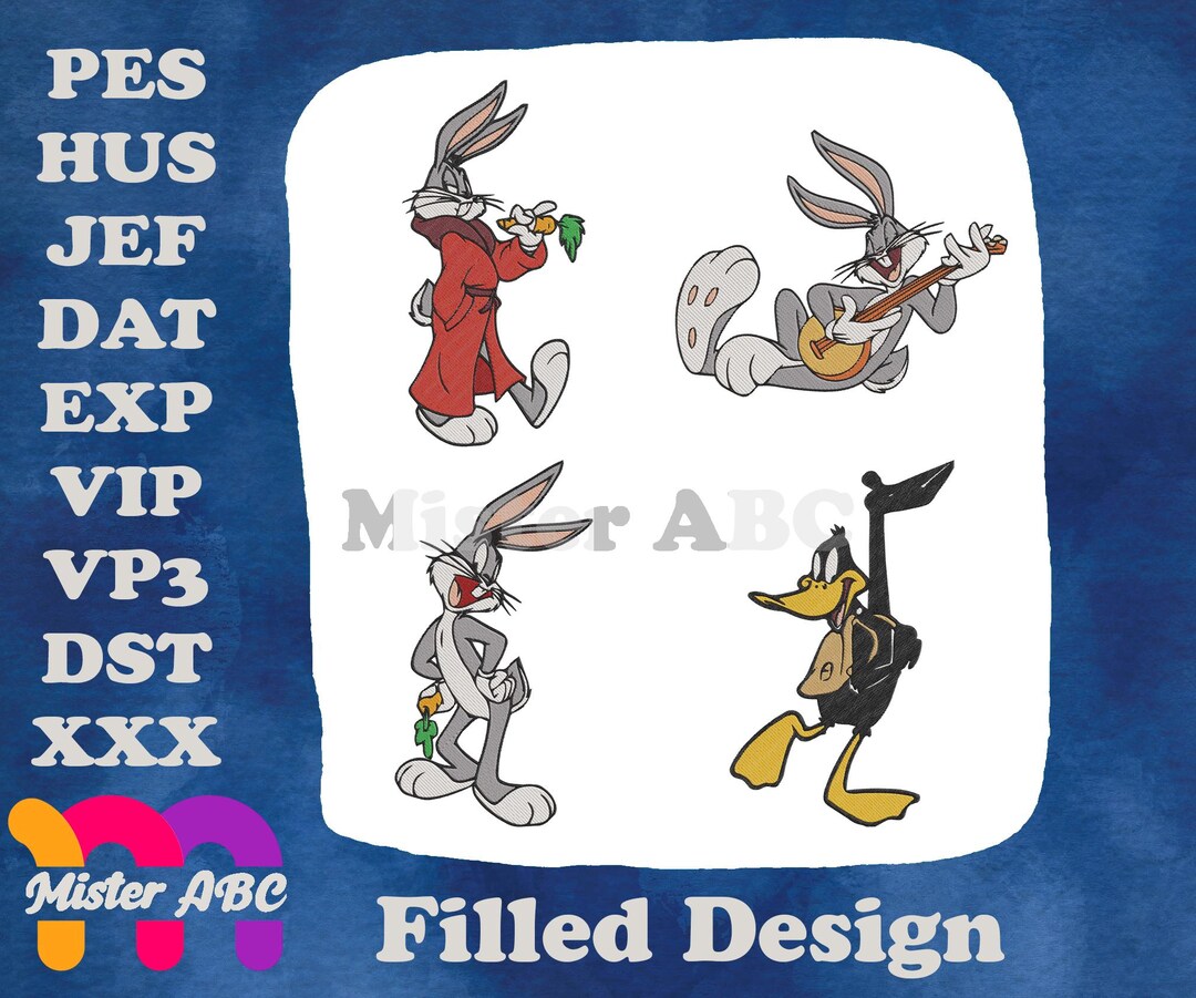 Looney Tunes Bugs Bunny Santa Banjo Daffy Duck Saxophone Classic ...