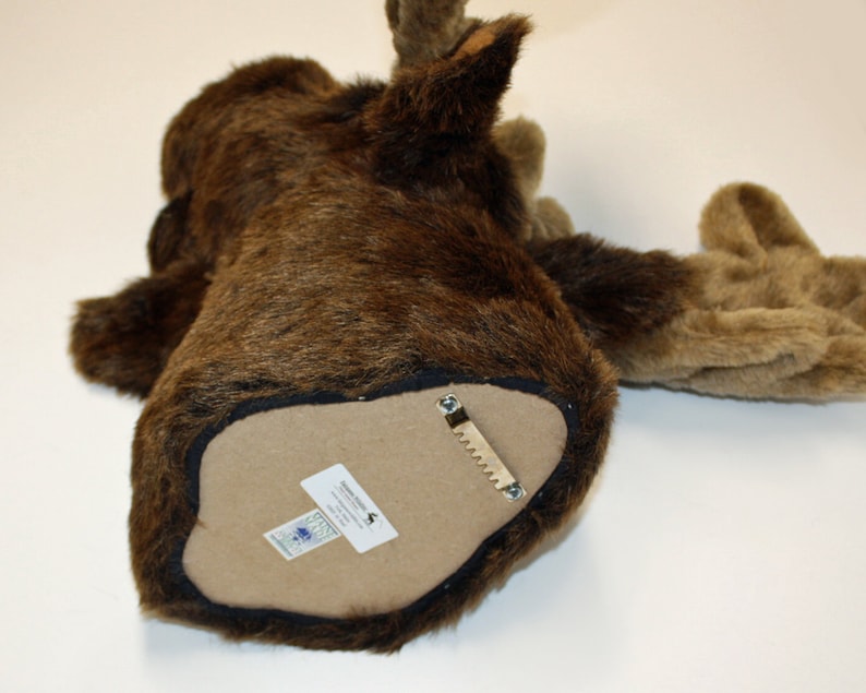 Plush Moose Head leon X-large Wall Mount - Etsy