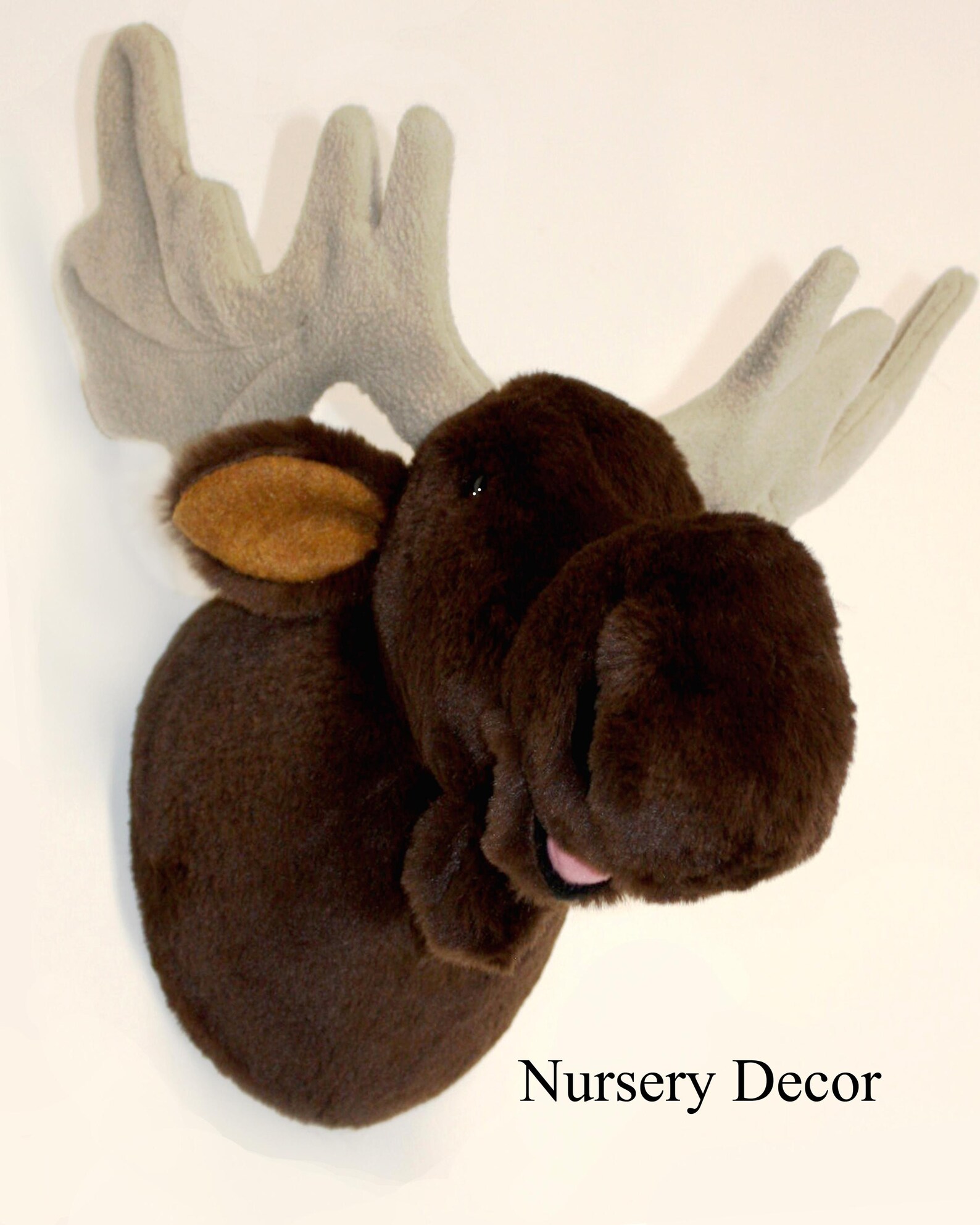 Moose Small Plush Wall Mount - 'maynard' - Etsy