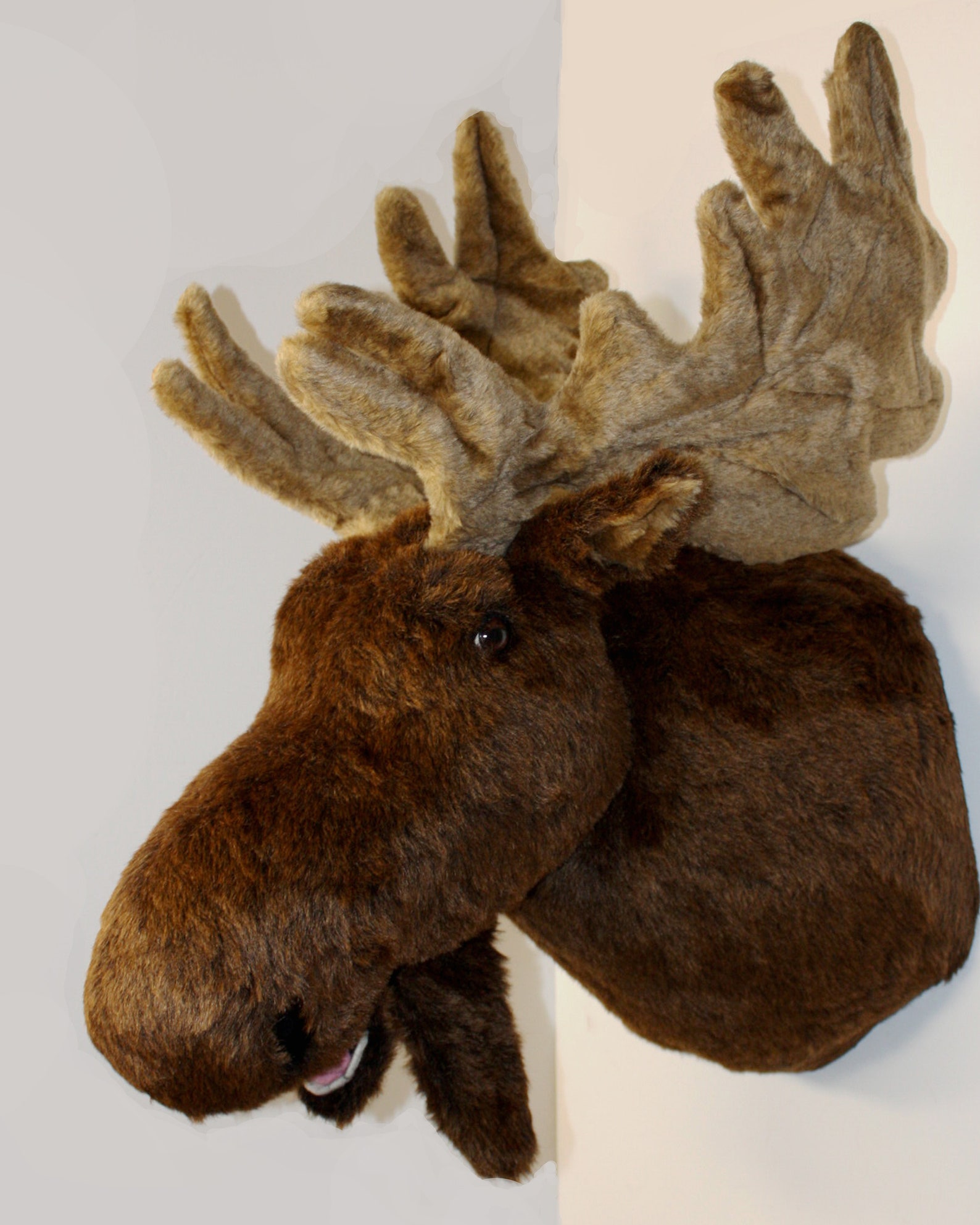 Plush Moose Head weston Largest Wall Mount | Etsy