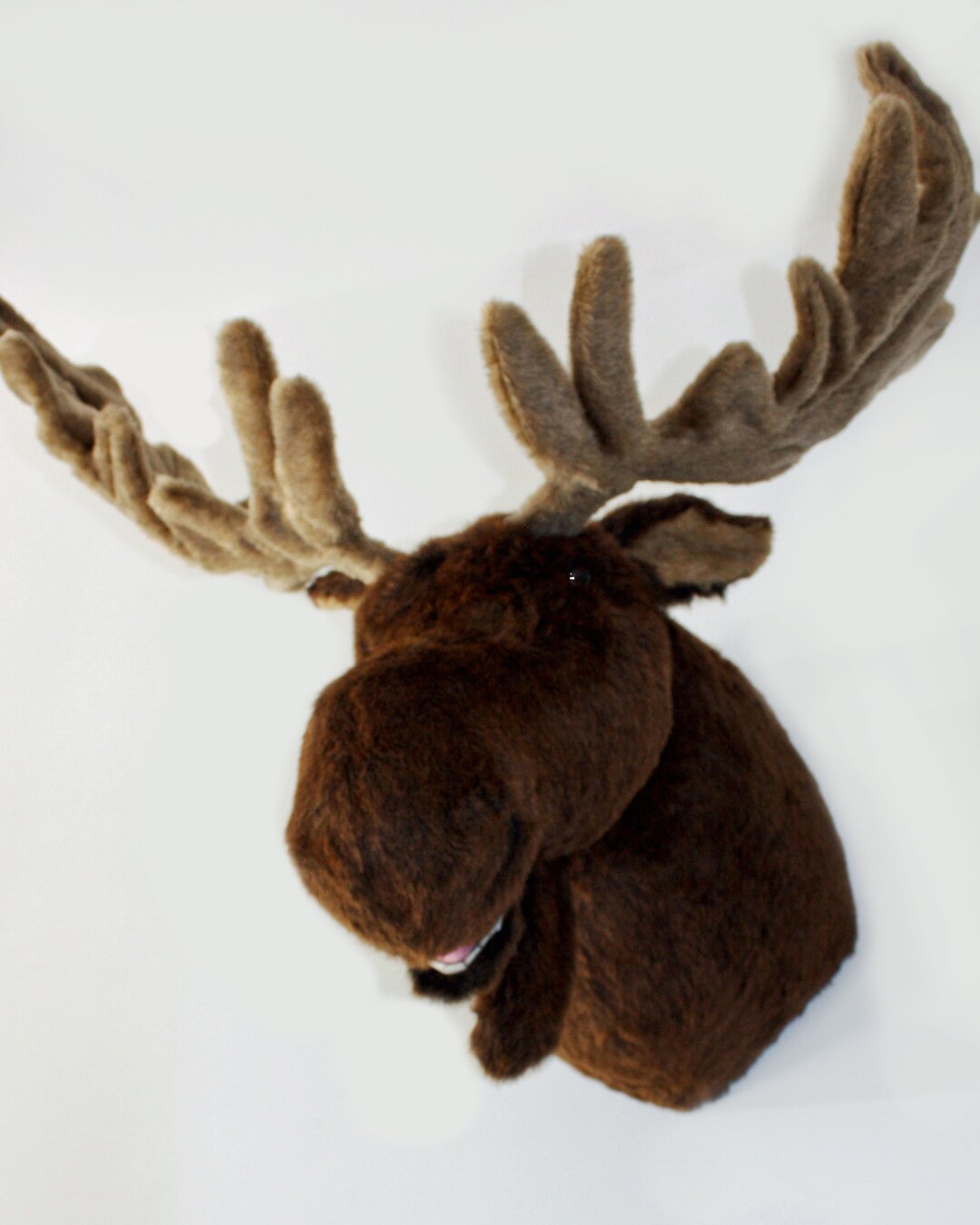 Plush Moose Head weston Largest Wall Mount - Etsy